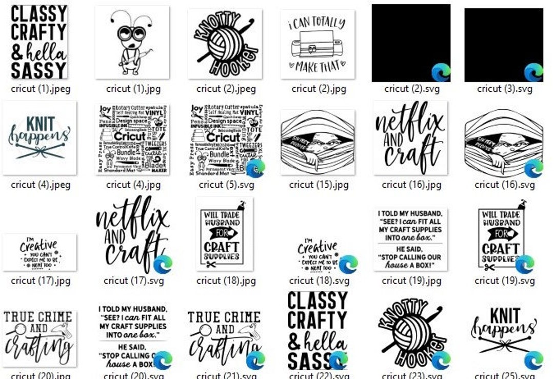 Crafting Svg Bundle 2 - Etsy