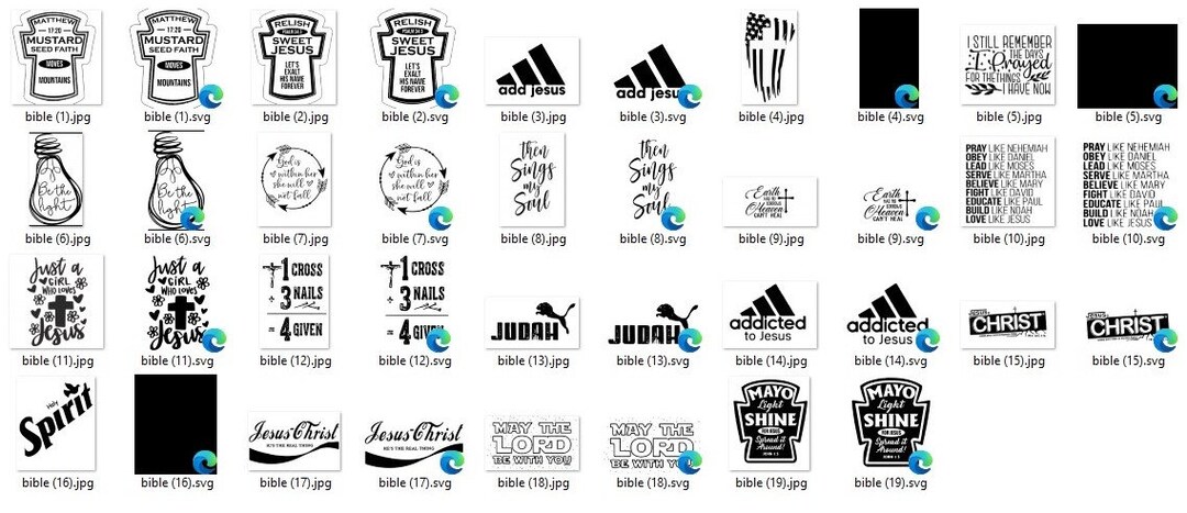 Bible Svg Bundle - Etsy