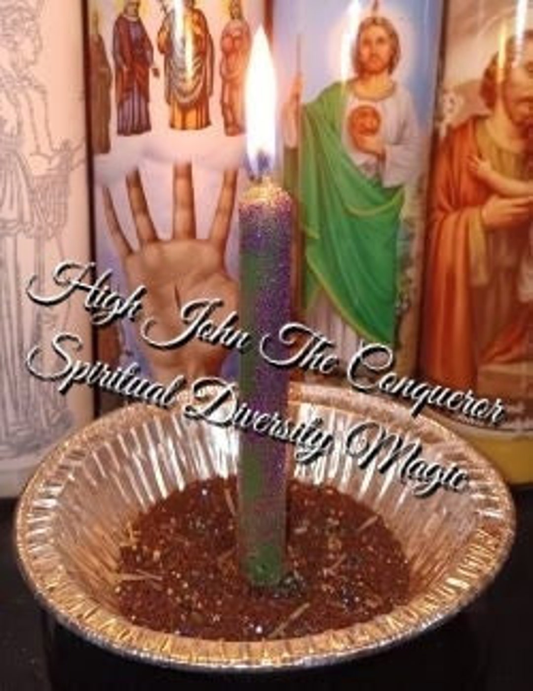High John the Conqueror Spell. Personalized Candle Ritual Photos to Use ...