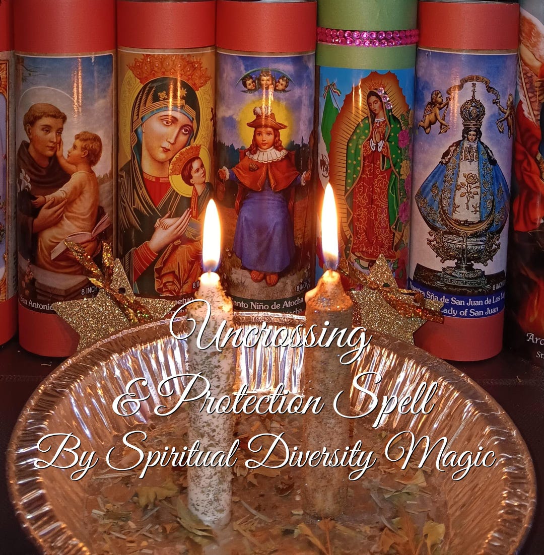 Uncrossing and Spiritual Protection Spell | Clear Negative Energy ...