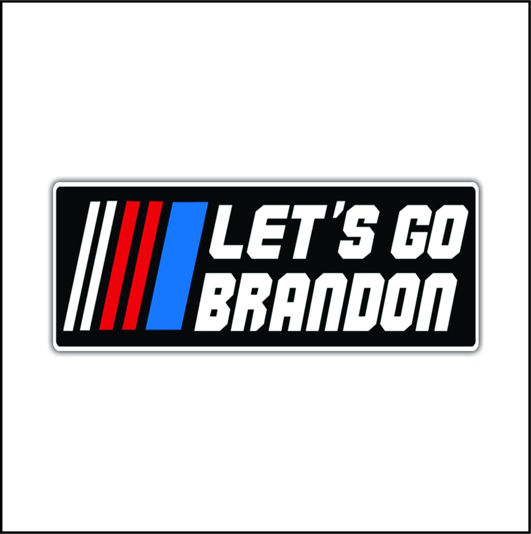LET’S Go Brandon Bumper Sticker / Decal - Etsy