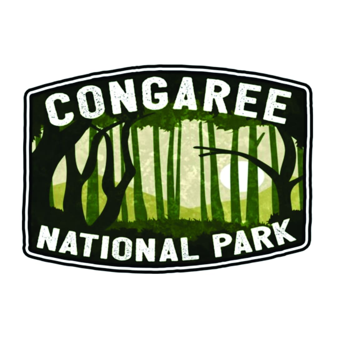 Congaree National Park Sticker South Carolina National Park Decal ...