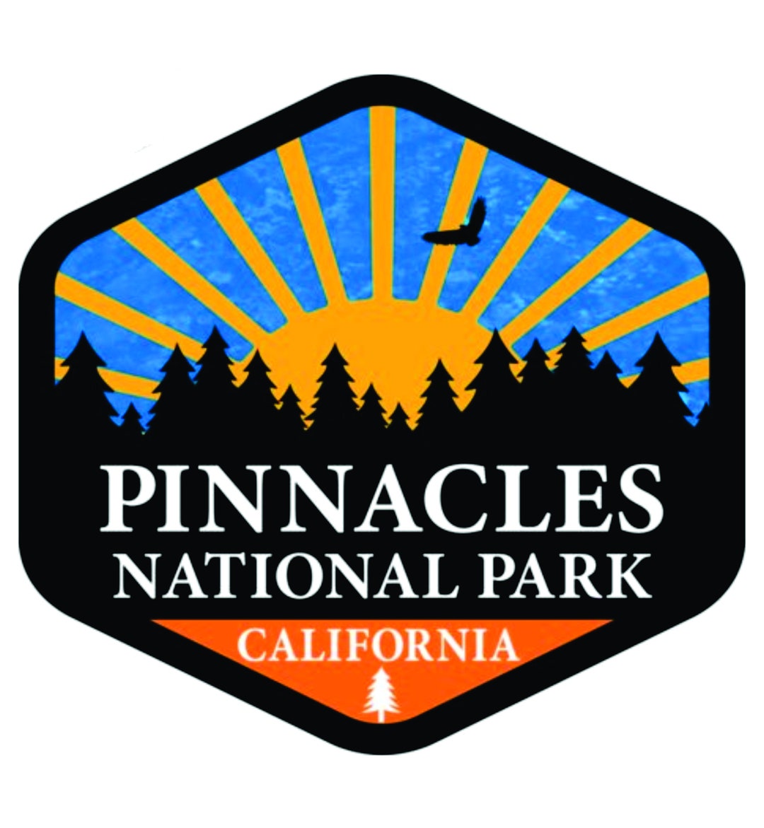 Pinnacles National Park Sticker California National Park Decal ...