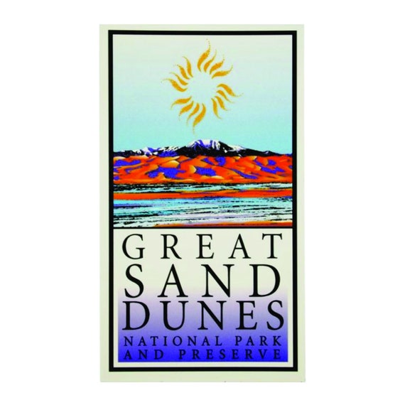 Great Sand Dunes National Park Sticker Colorado National Park - Etsy