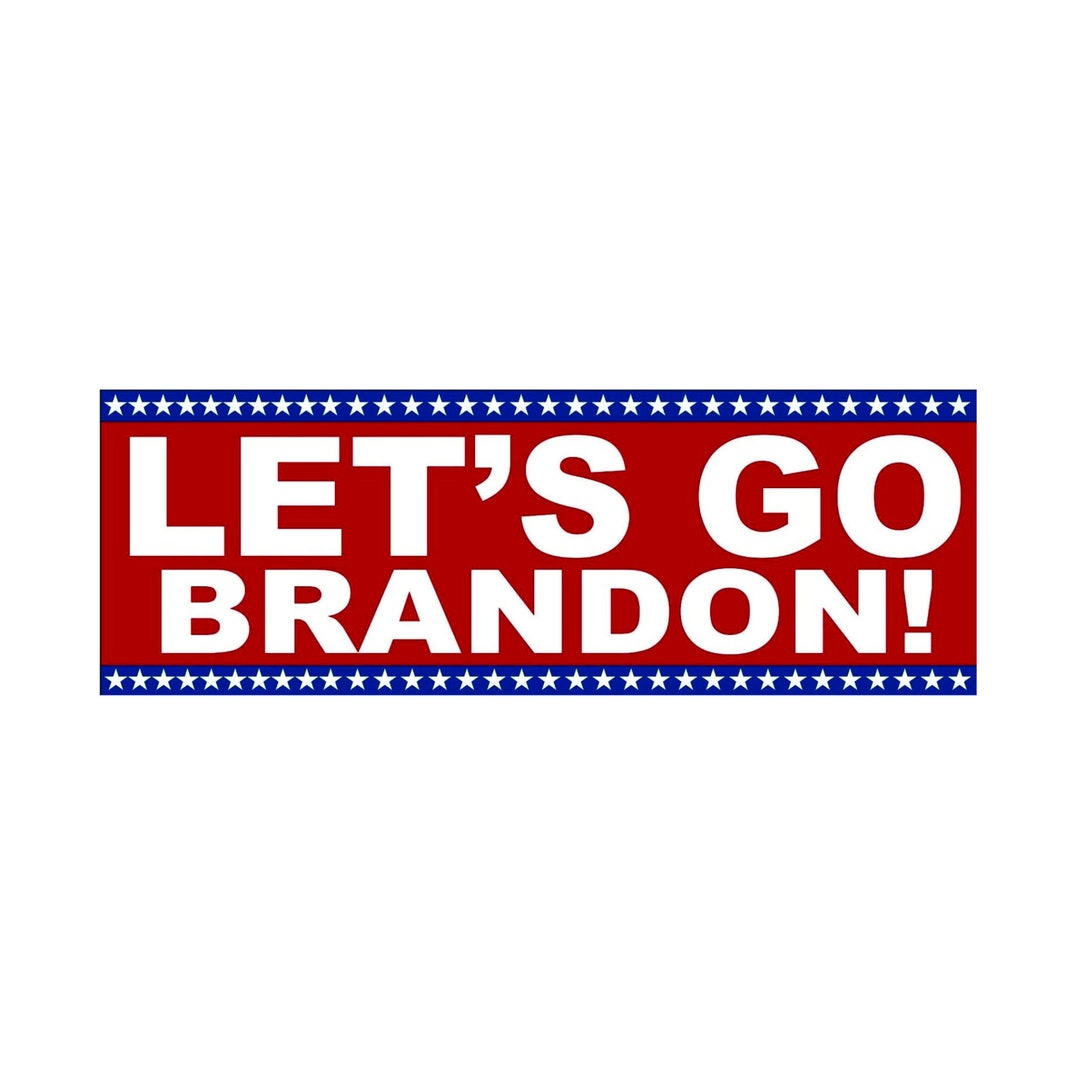 LET’S Go Brandon Bumper Sticker / Decal - Etsy