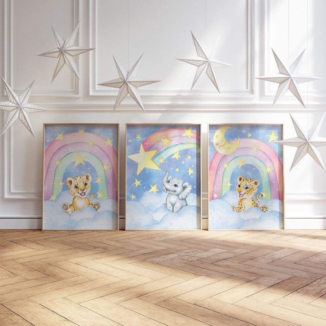 Kidcore, 3 Piece Wall Art, Dreamcore, Kawaii Room Decor, Dopamine Decor ...