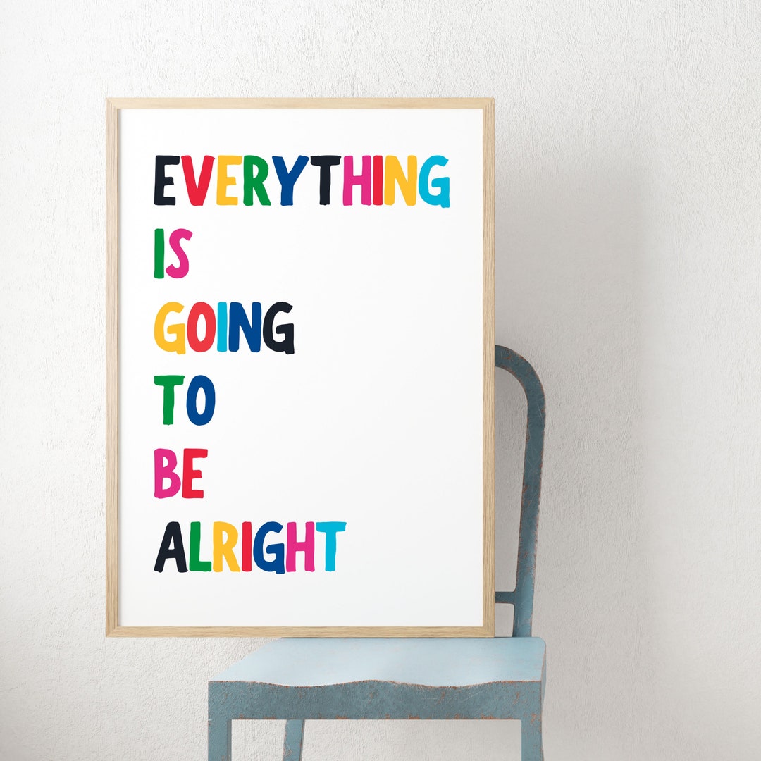 Self Care Poster, Life Motto, Word Artwork, Mental Health Art, Mantra ...