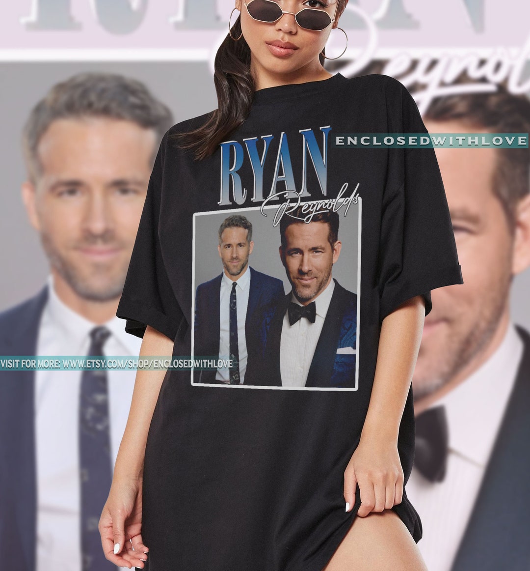 Retro Ryan Reynolds Shirt ryan Reynolds Tshirtryan Reynolds - Etsy