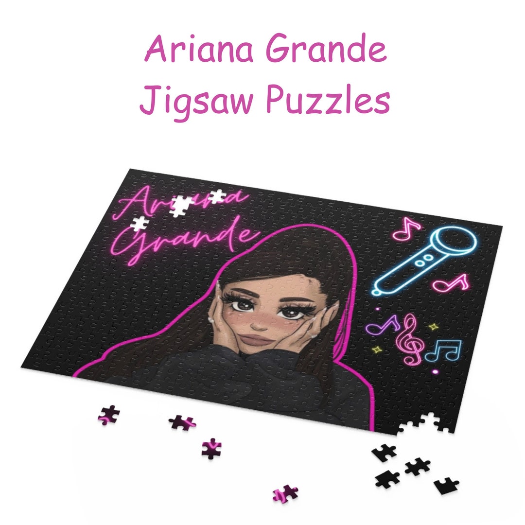 Ariana Grande Jigsaw Puzzle, Ariana Merch - Etsy