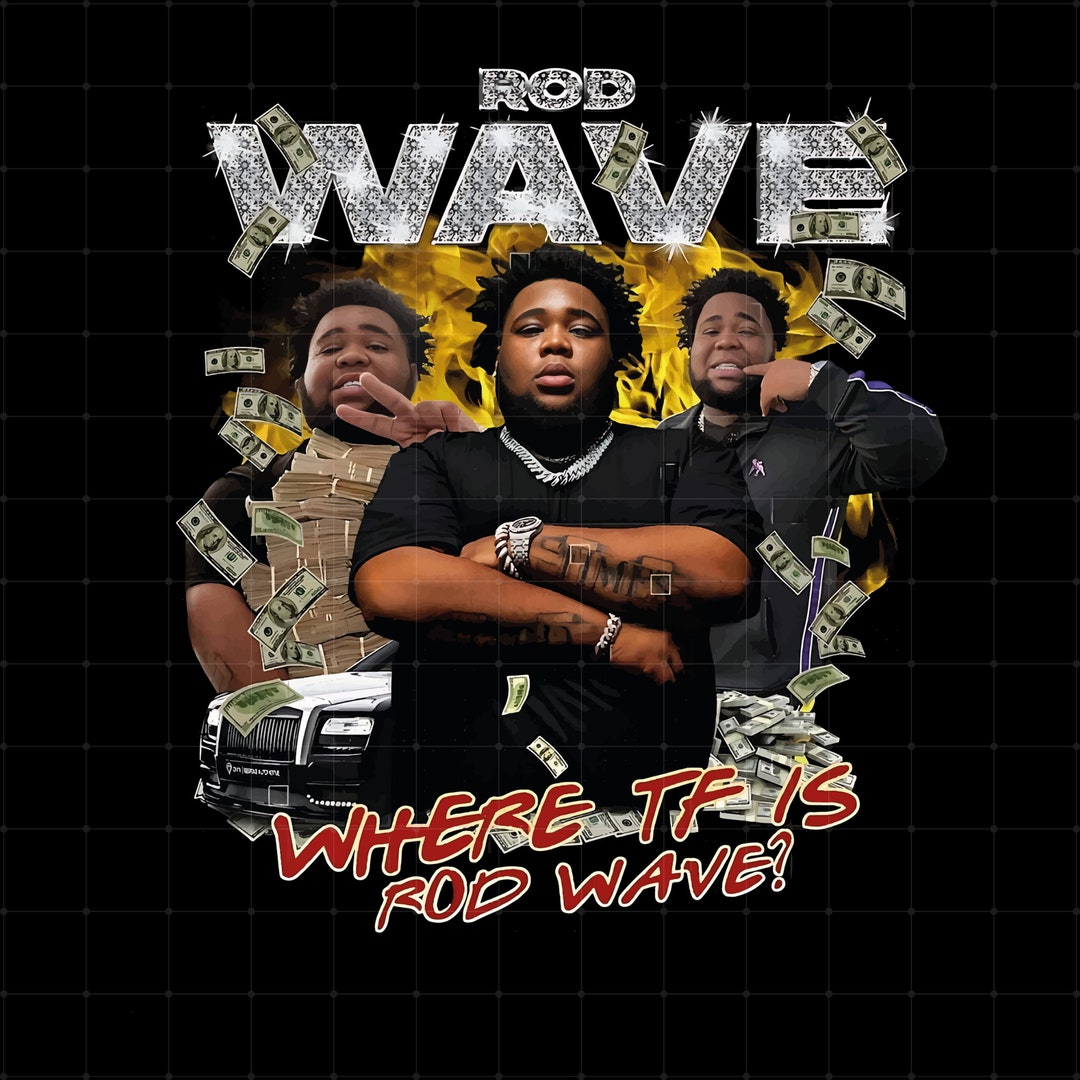 Digital File, Rove Wave Png File Rod Wave PNG File where TF is Rod Wave ...