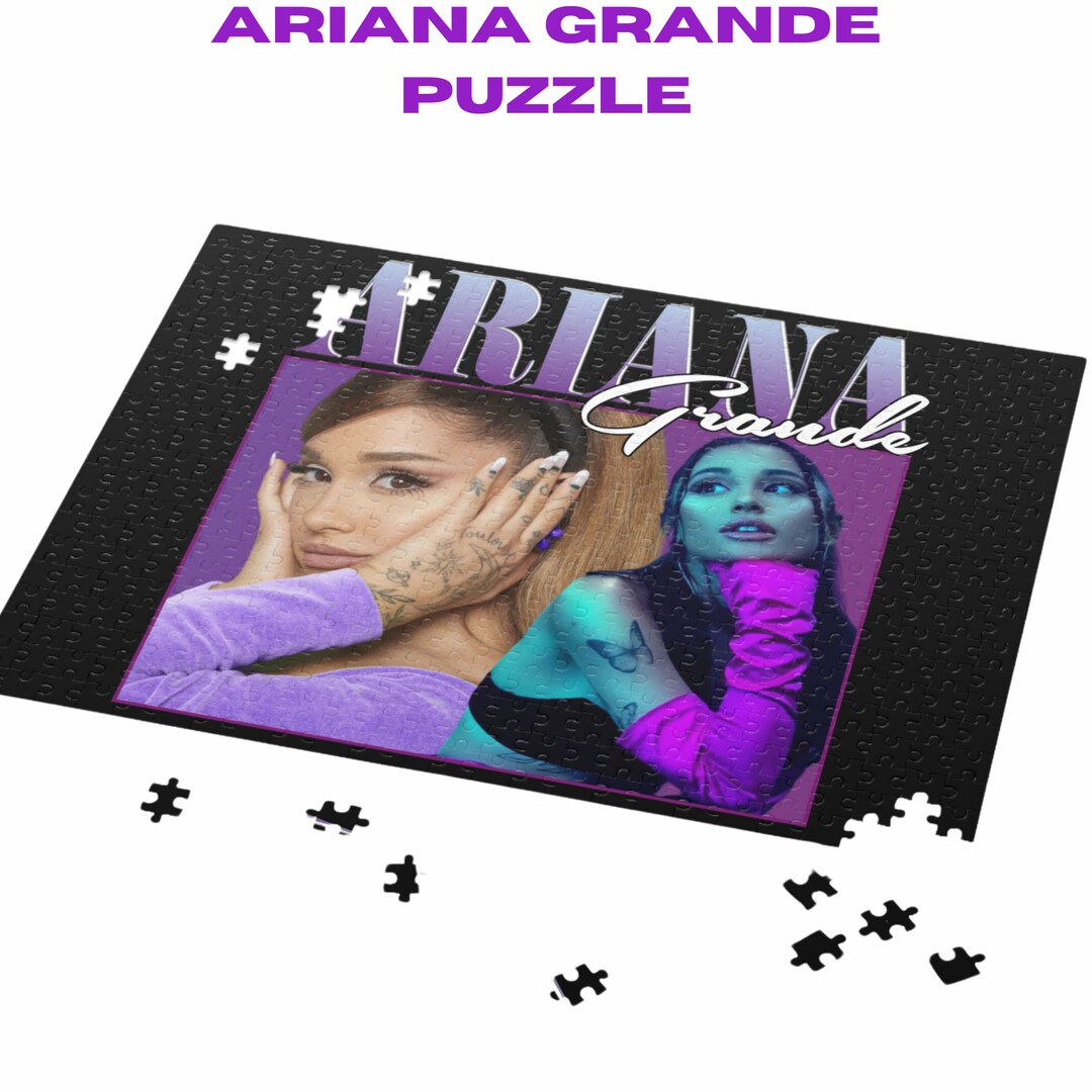 Ariana Grande Jigsaw Puzzle Ariana Merch 120, 252, 500-piece - Etsy