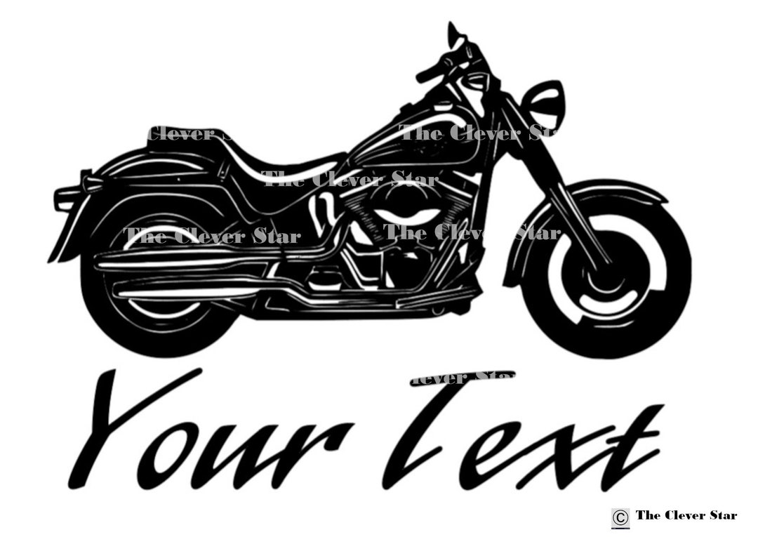 Fatboy Decal Motorcycle Sticker Vinyl Cruiser Bike HD - Etsy