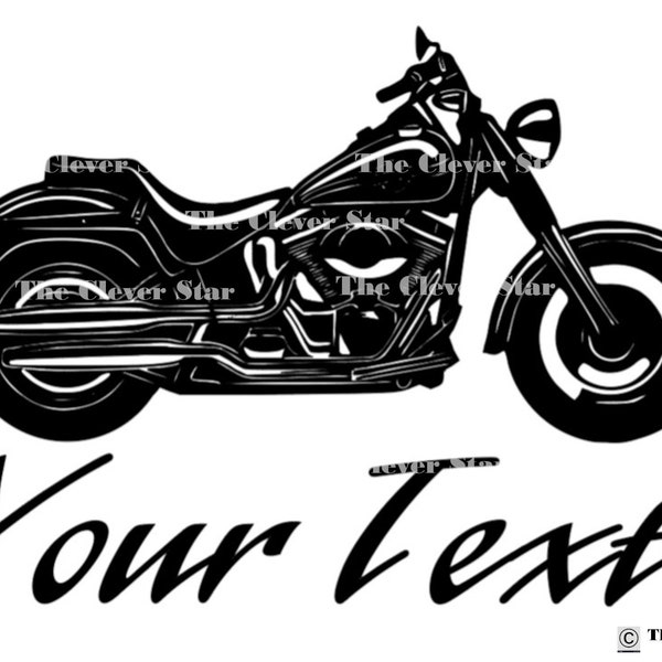 Harley Davidson Vinyl Decal - Etsy