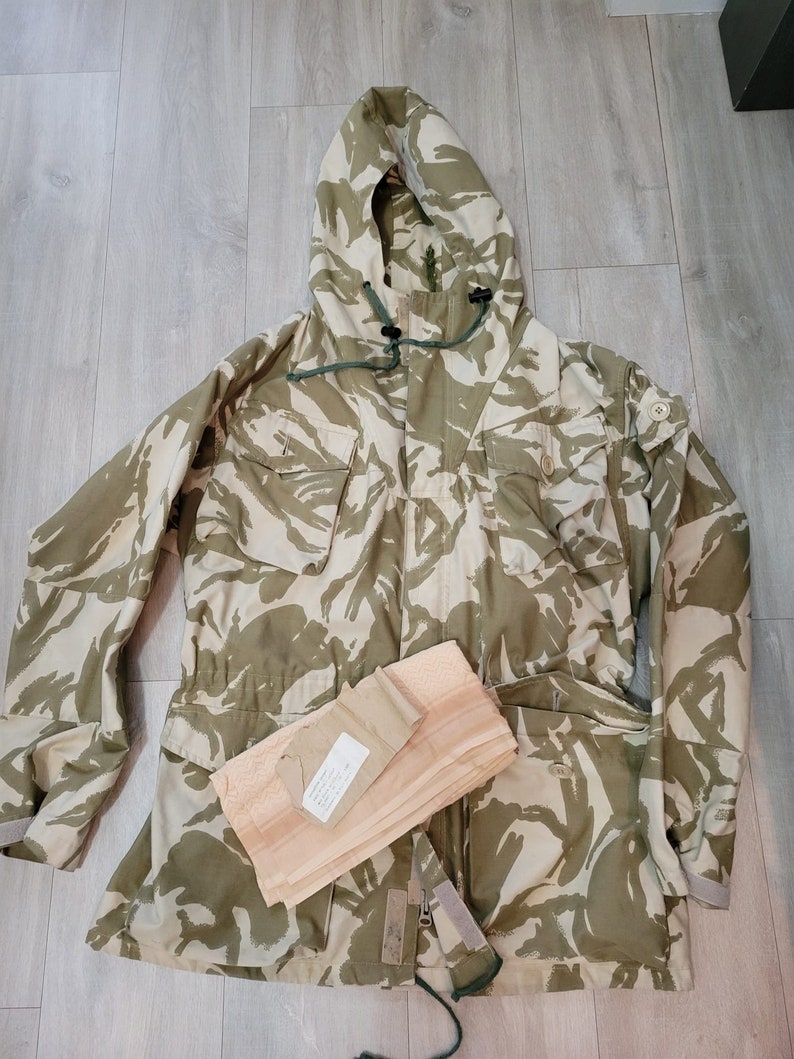 Very Rare 1980s British Army Desert Smock With 'operation Granby ...