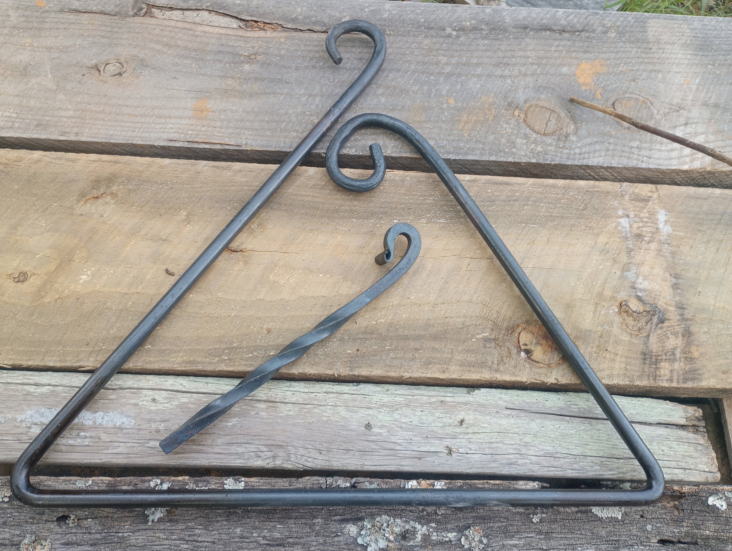 Large Dinner Bell, Chuckwagon Bell, Dinner Triangle - Etsy