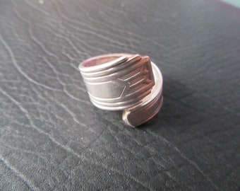 Spoon Handle Ring | Etsy