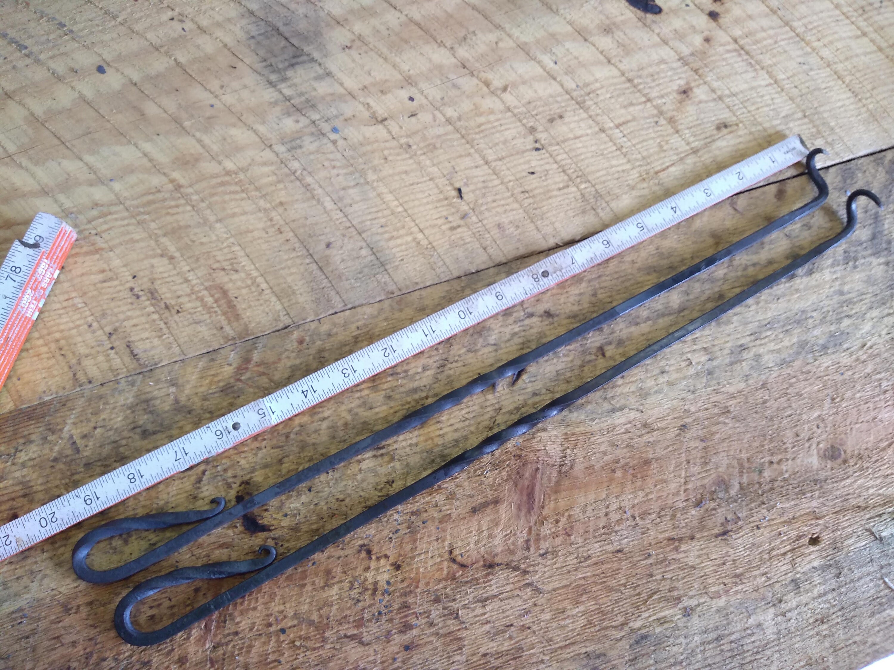 Hand Forged Steak Turner, Meat Flipper BBQ Tool. — Logan A Nicholson