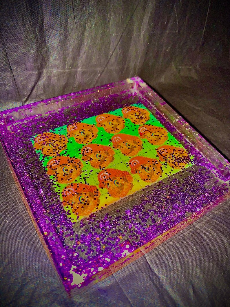 Super Mario Melting Blotter Art Coaster - Etsy