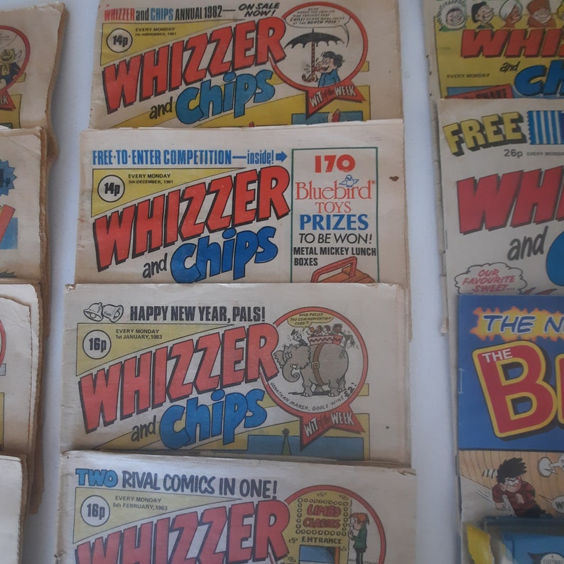 44 Vintage British Comics & 1 Annual (1974 Onwards) - Etsy