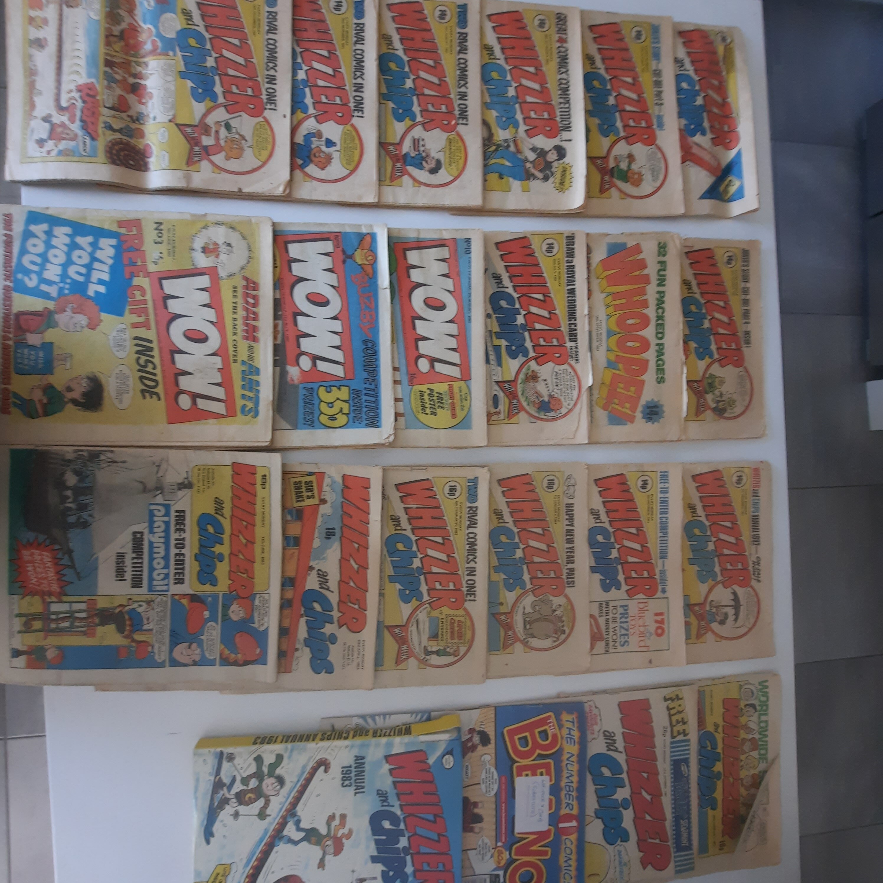 44 Vintage British Comics & 1 Annual (1974 Onwards) - Etsy