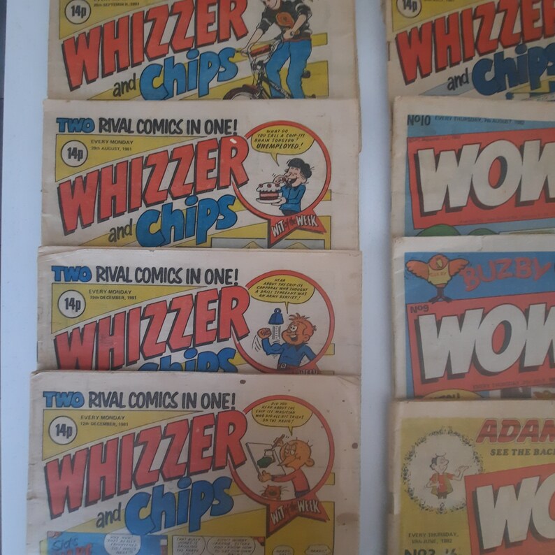 44 Vintage British Comics & 1 Annual (1974 Onwards) - Etsy