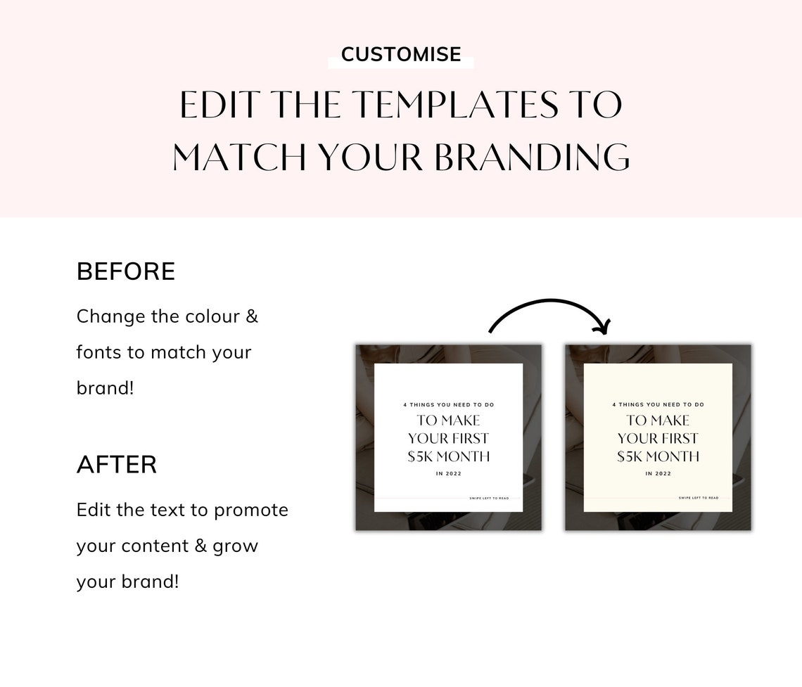 Minimalist Instagram Carousel Templates Simple Carousel Instagram ...