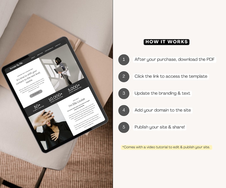 Canva Website for Digital Marketing Agency | Social Media Manager ...