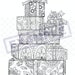 20 Unique, Detailed Christmas Coloring Pages - PDF, Full Pages 8x11 ...