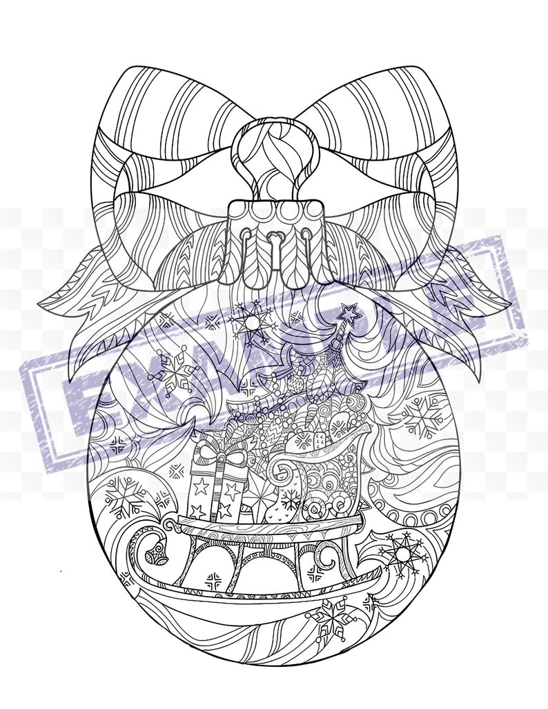 Christmas - 67 Beautiful Detailed Mandala Style Coloring Pages - PDF ...