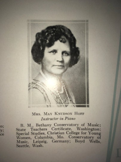 Birger Sandzen Student May Hoff Original Oil Painting Unique - Etsy