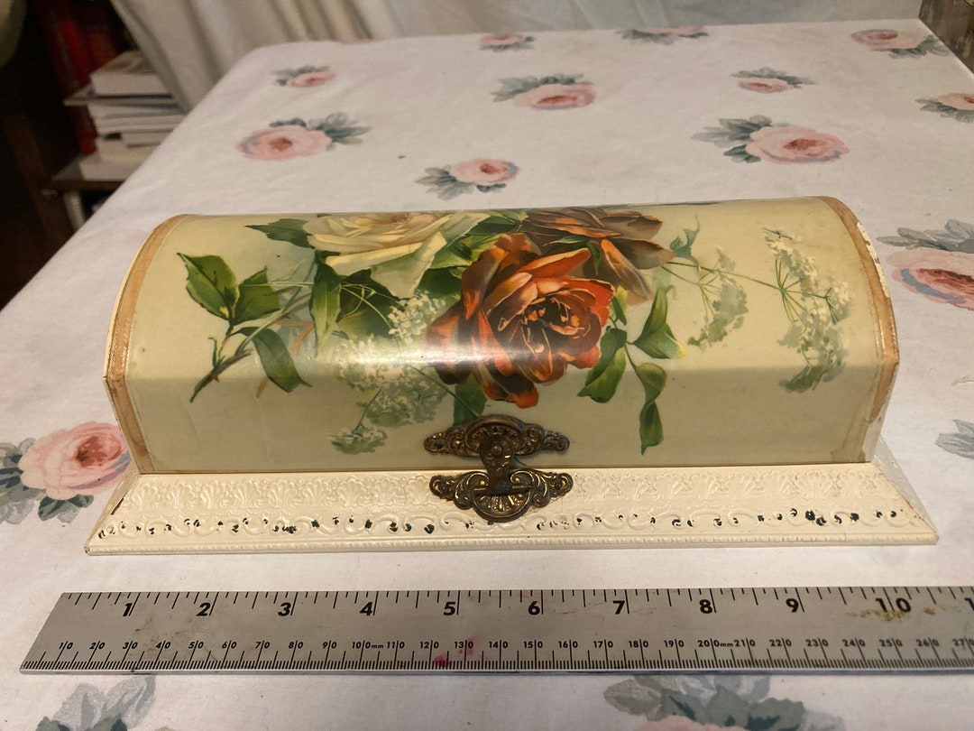 Victorian Celluloid Hairbrush Box. Wonderful Antique Celluloid Dresser ...