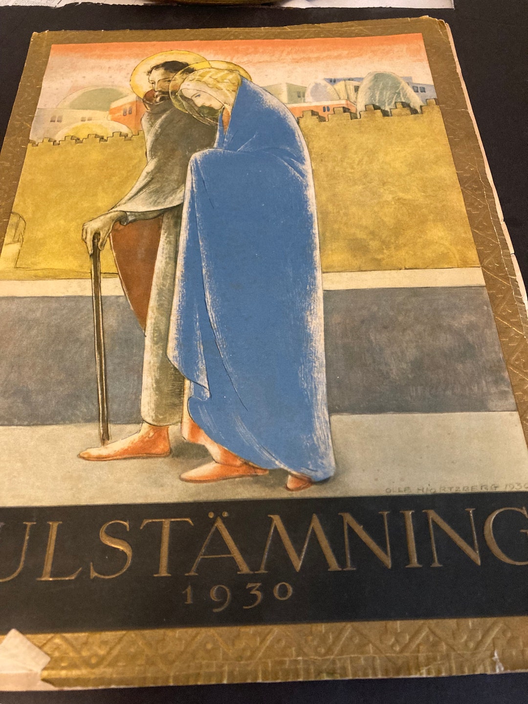 Julstamning 1930 A Swedish Christmas Art Magazine Features Treasures of ...