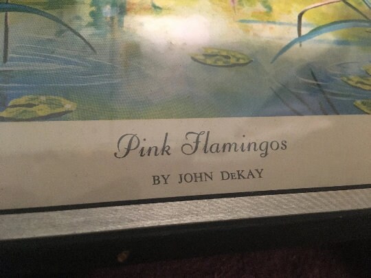2 Rare 1971 John Dekay Prints Birds of Paradise and Pink - Etsy