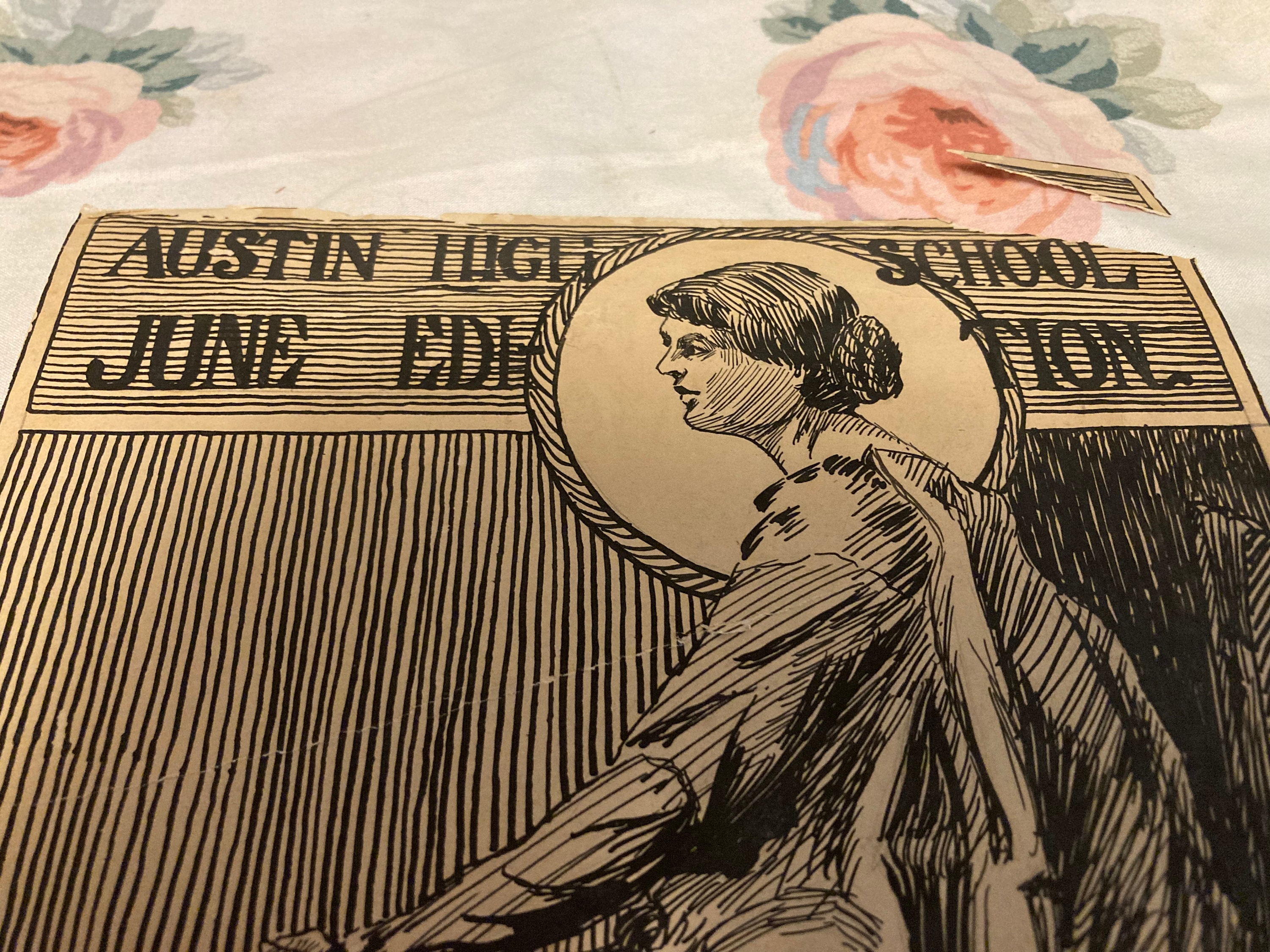 1899 Pen and Ink Illustration by Austin Benjamin Hallberg (noted ...