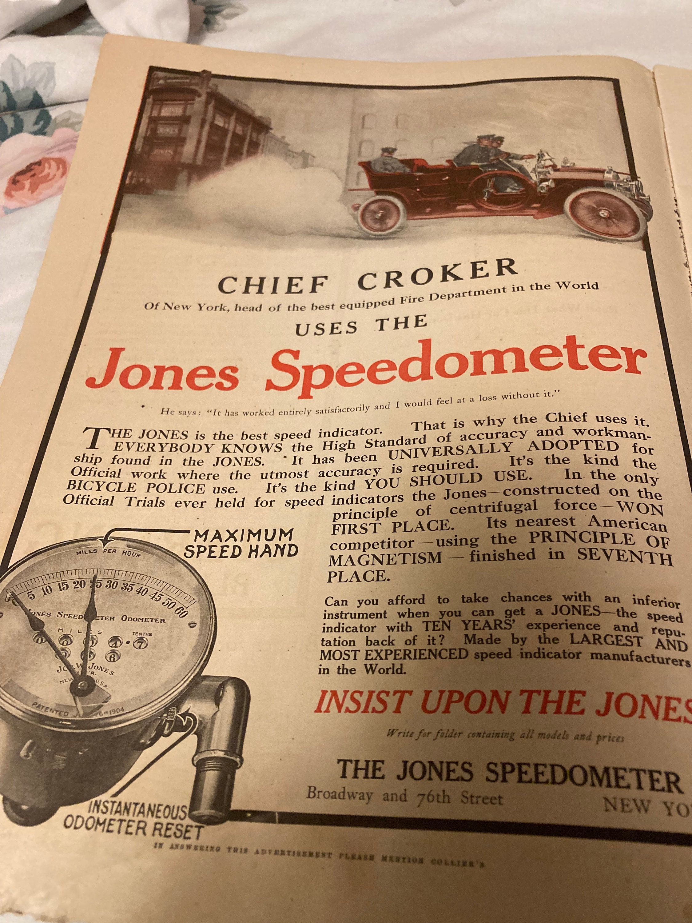 Collier's Magazine April 24 1909 Maxfield Parrish Cover OLD KING COLE ...