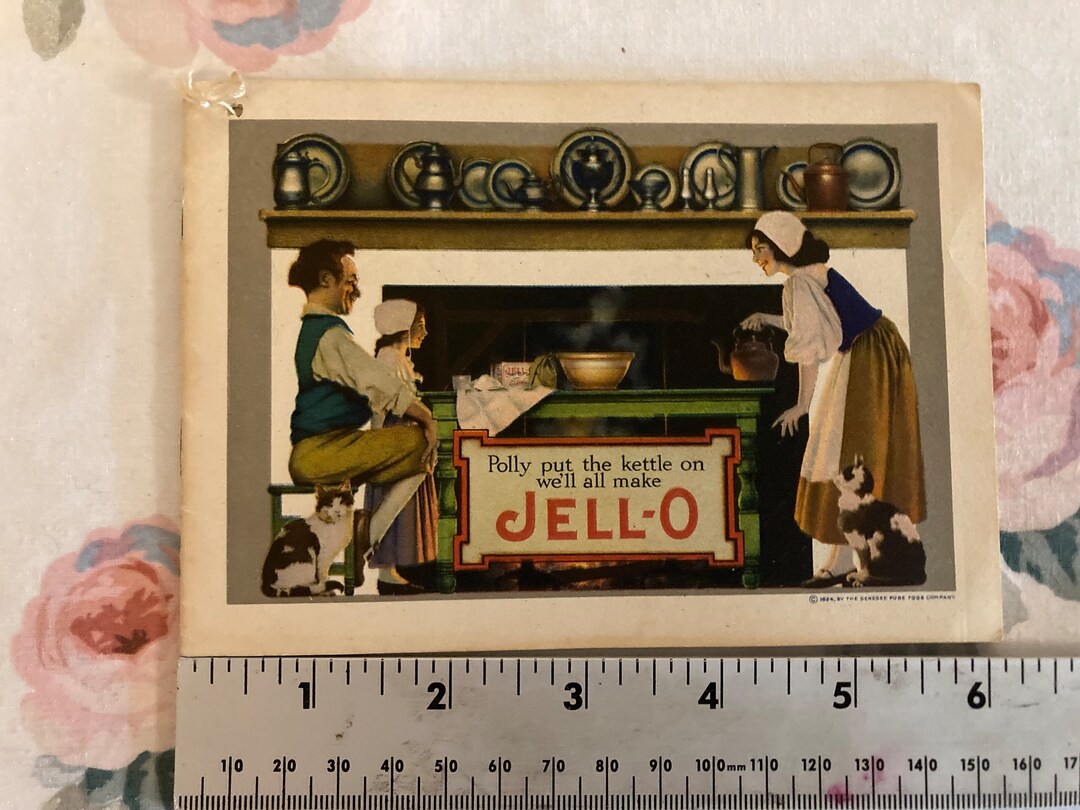 1924 Maxfield Parrish Jello Book "polly Put the Kettle on We'll All ...