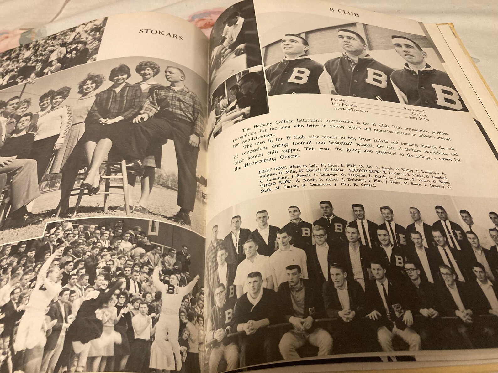 1962 Bethany College Lindsborg Kansas Yearbook "bethanian" Full of 1960 ...