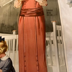 1900's Corinne Boyd Dillon Lithograph Corinne Boyd Dillon Well Known ...