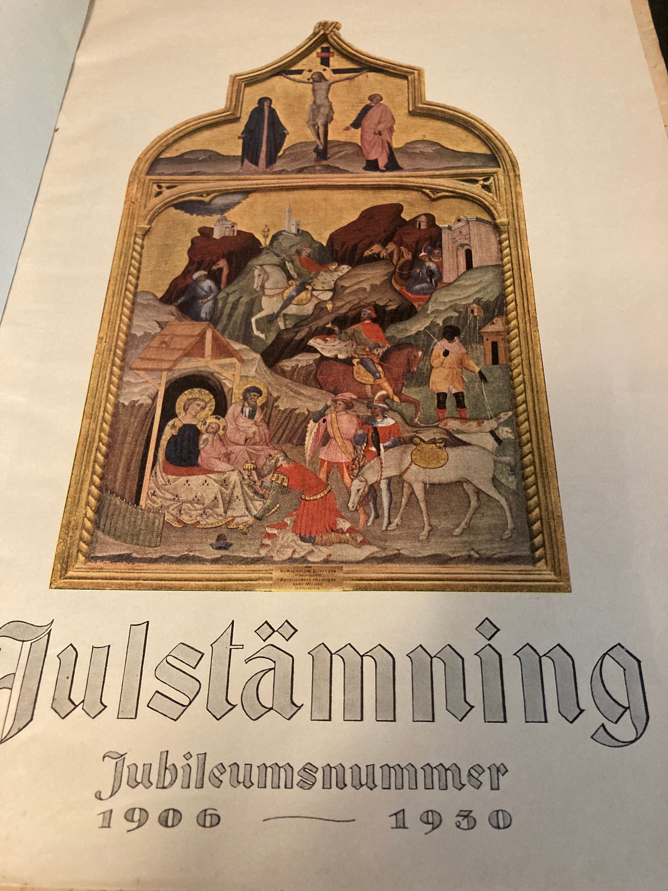 Julstamning 1930 A Swedish Christmas Art Magazine Features Treasures of ...