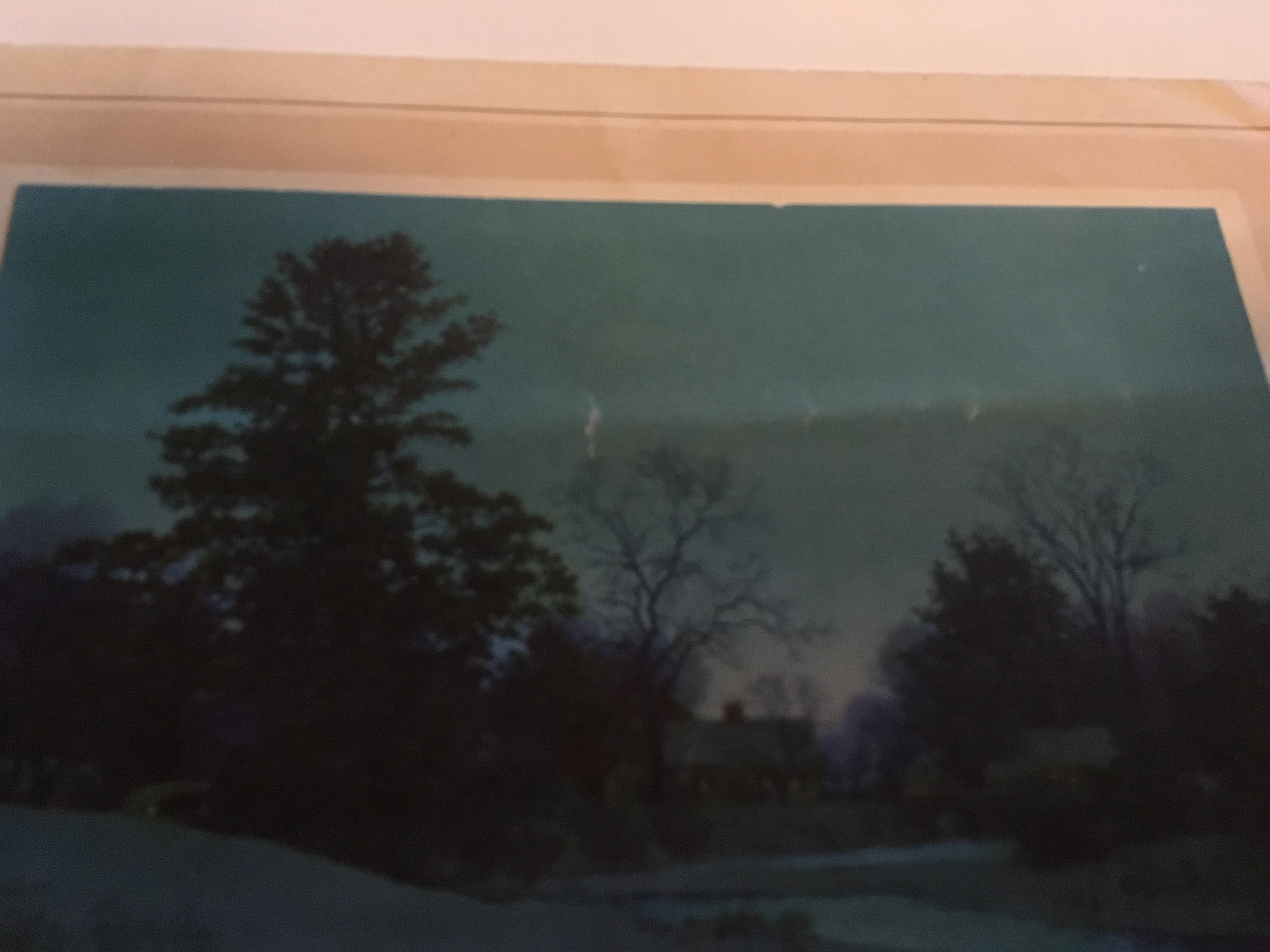 Original Maxfield Parrish Print lull Brook Also Titled Peace at ...