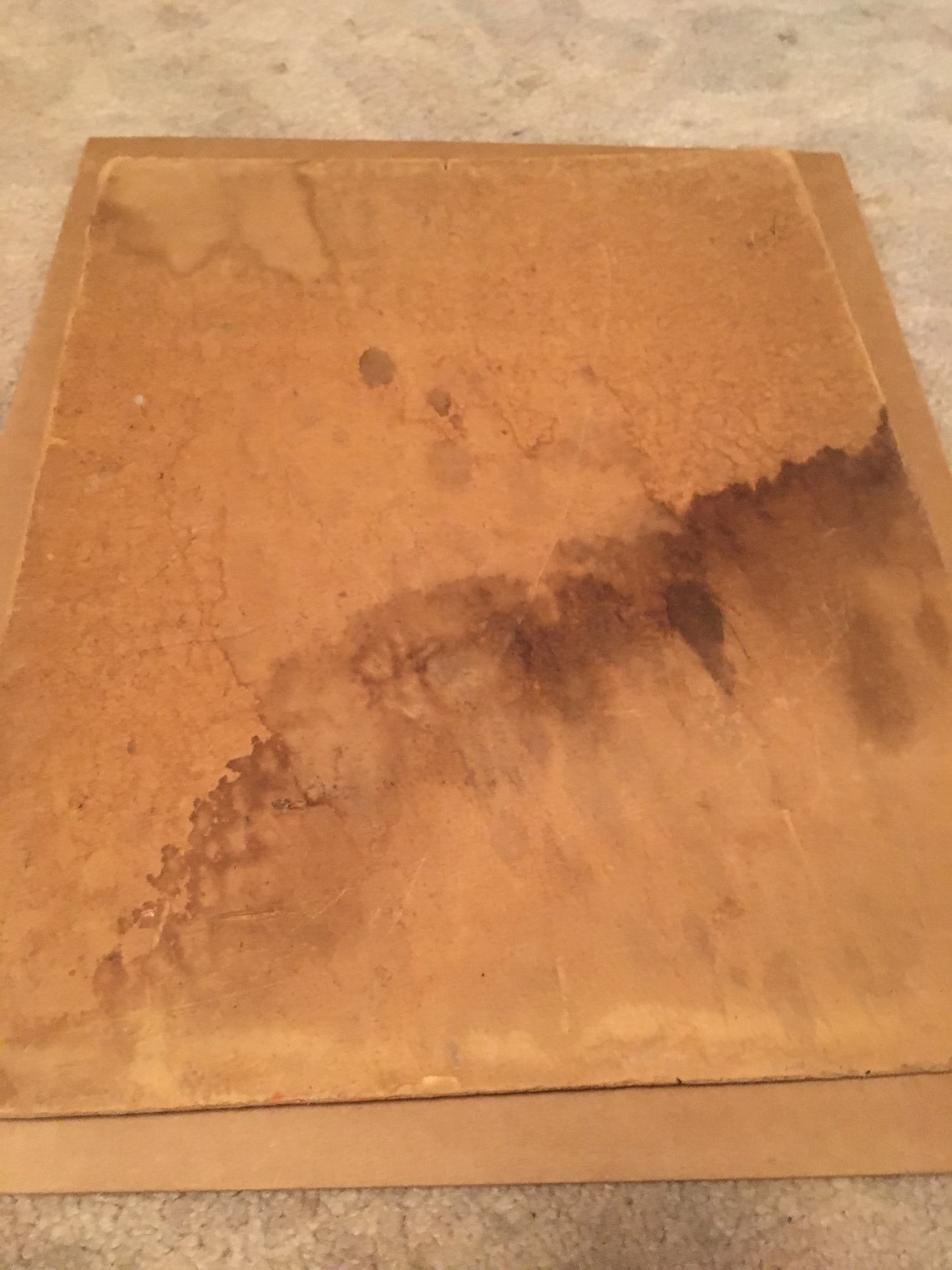 Birger Sandzen Student Original Painting From the 1930's Oil on Board ...