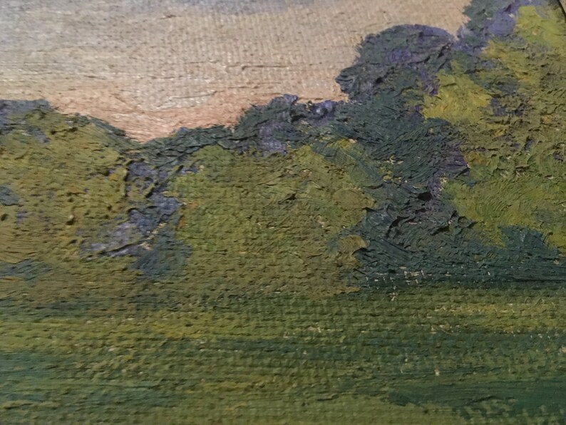 Pravda Murfitt, Birger Sandzen Student From the 40's Original Oil ...