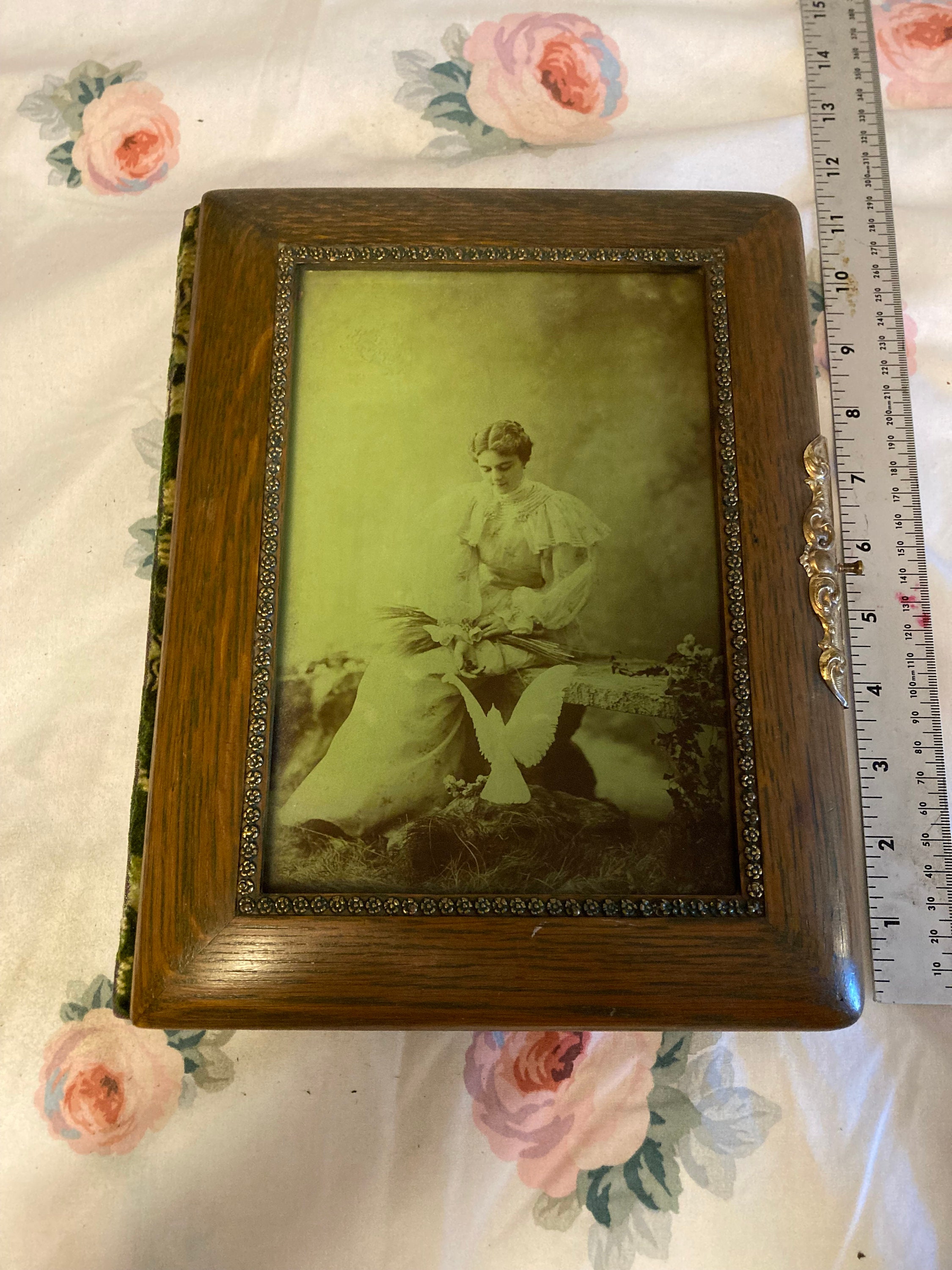 Antique Wood and Velvet Victorian Photo Album/wedding Album in - Etsy