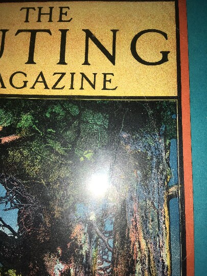 Antique 1905 Maxfield Parrish Magazine Cover, OUTING September 1905 ...