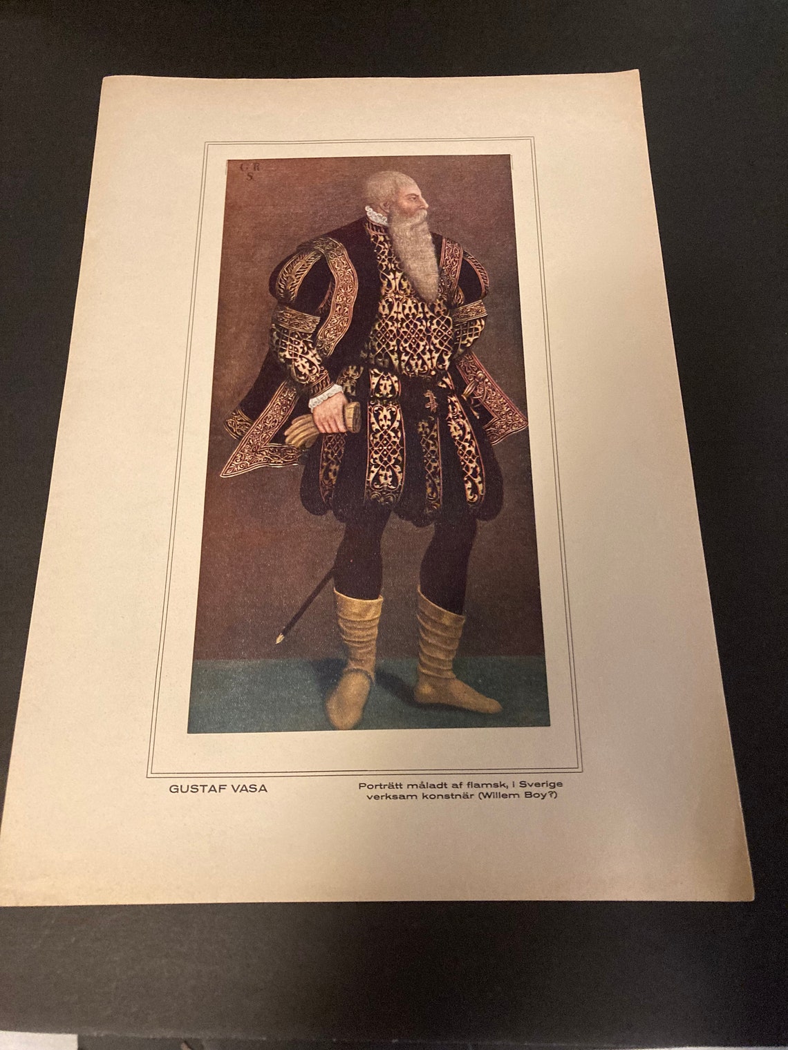 Gustaf Vasa, Gustav I, Born Gustav Eriksson. King of Sweden, 1558 ...