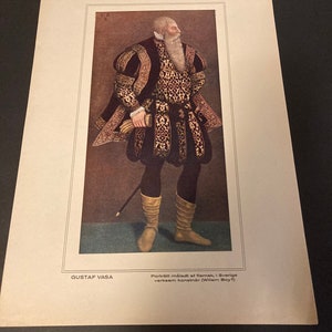 Gustaf Vasa, Gustav I, Born Gustav Eriksson. King of Sweden, 1558 ...