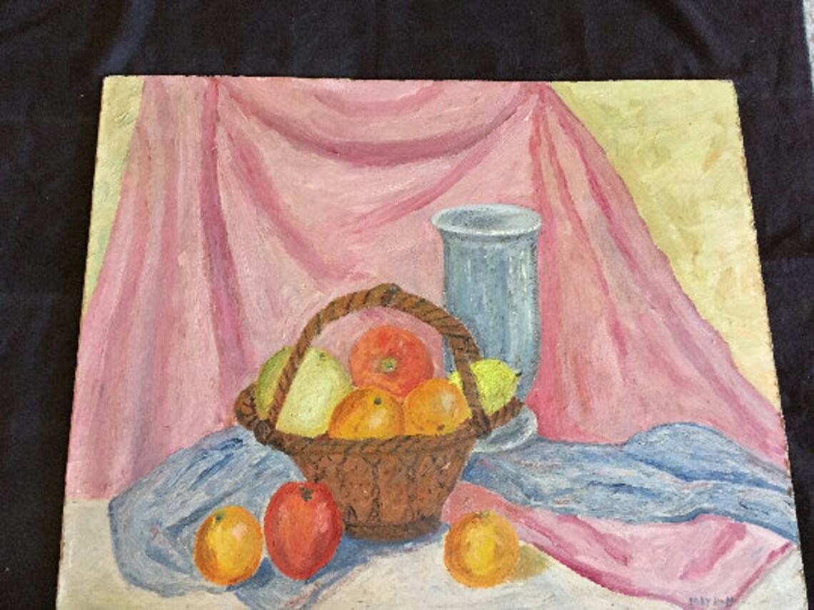 Birger Sandzen Student May Hoff Original Oil Painting Unique - Etsy