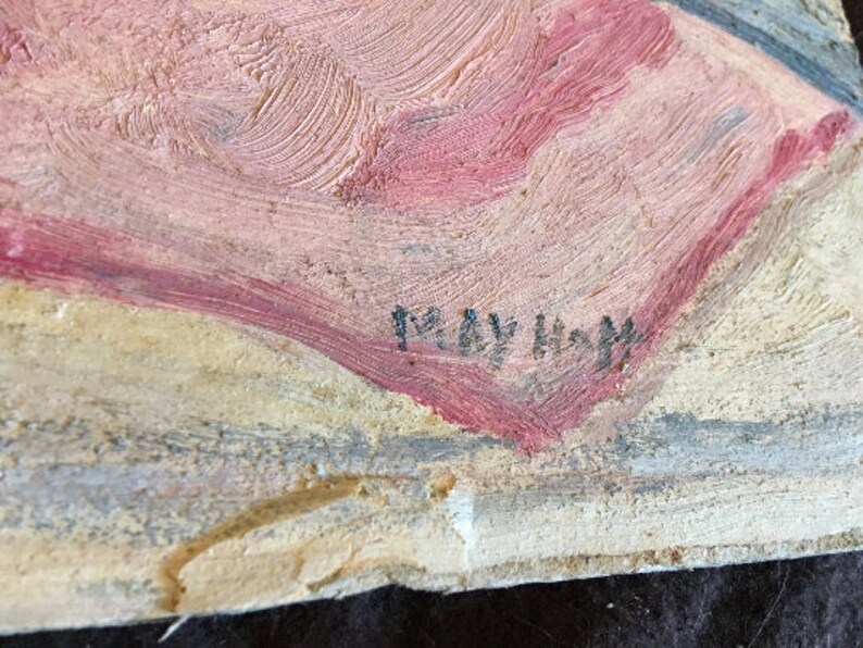 Birger Sandzen Student May Hoff Original Oil Painting Unique - Etsy