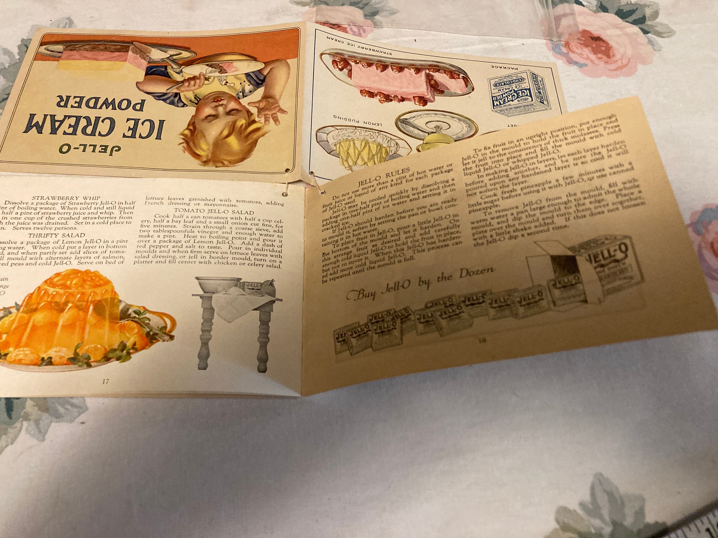 1924 Maxfield Parrish Jello Book "polly Put the Kettle on We'll All ...