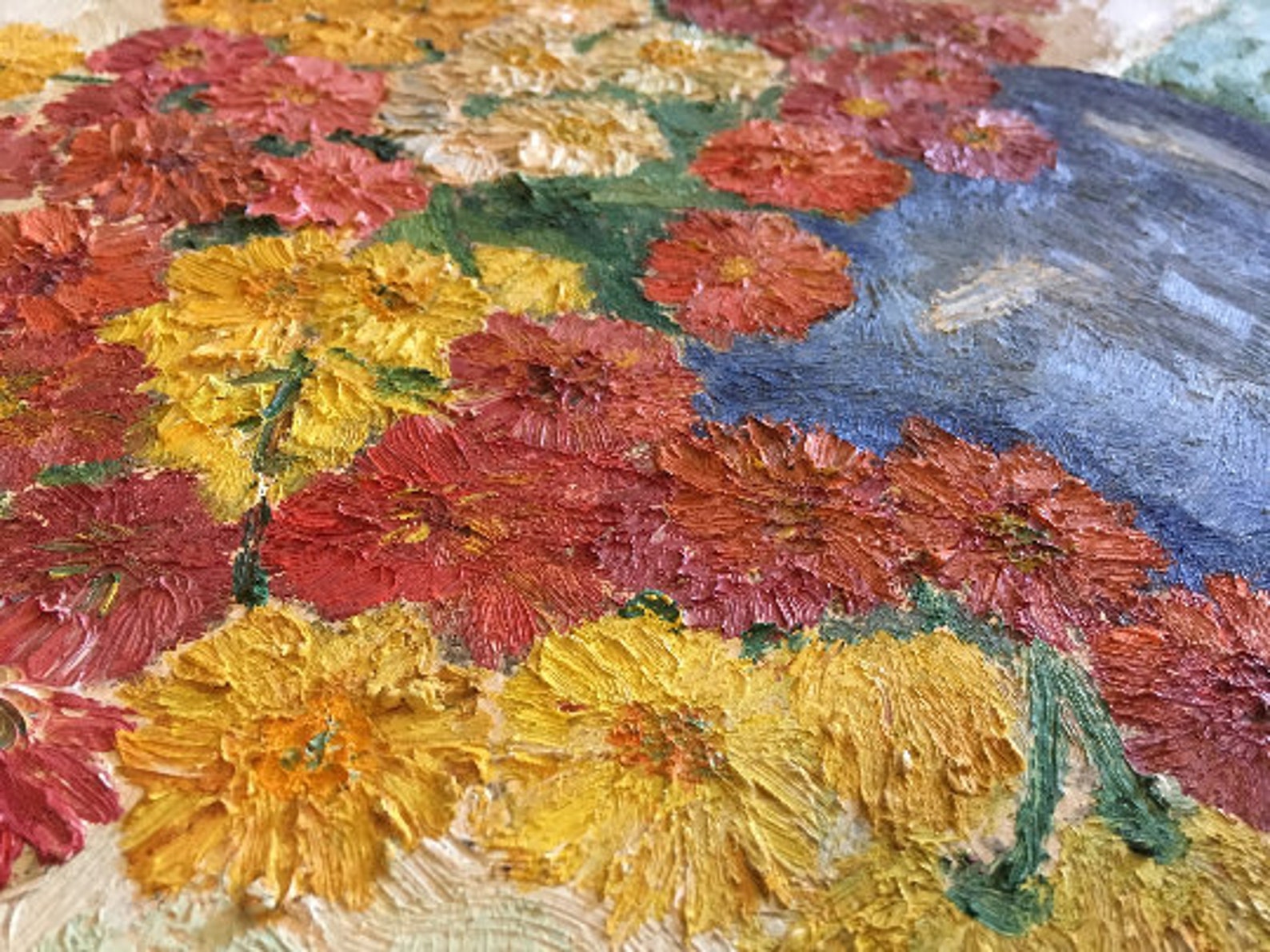 Birger Sandzen Student May Hoff Original Oil Painting Unique - Etsy